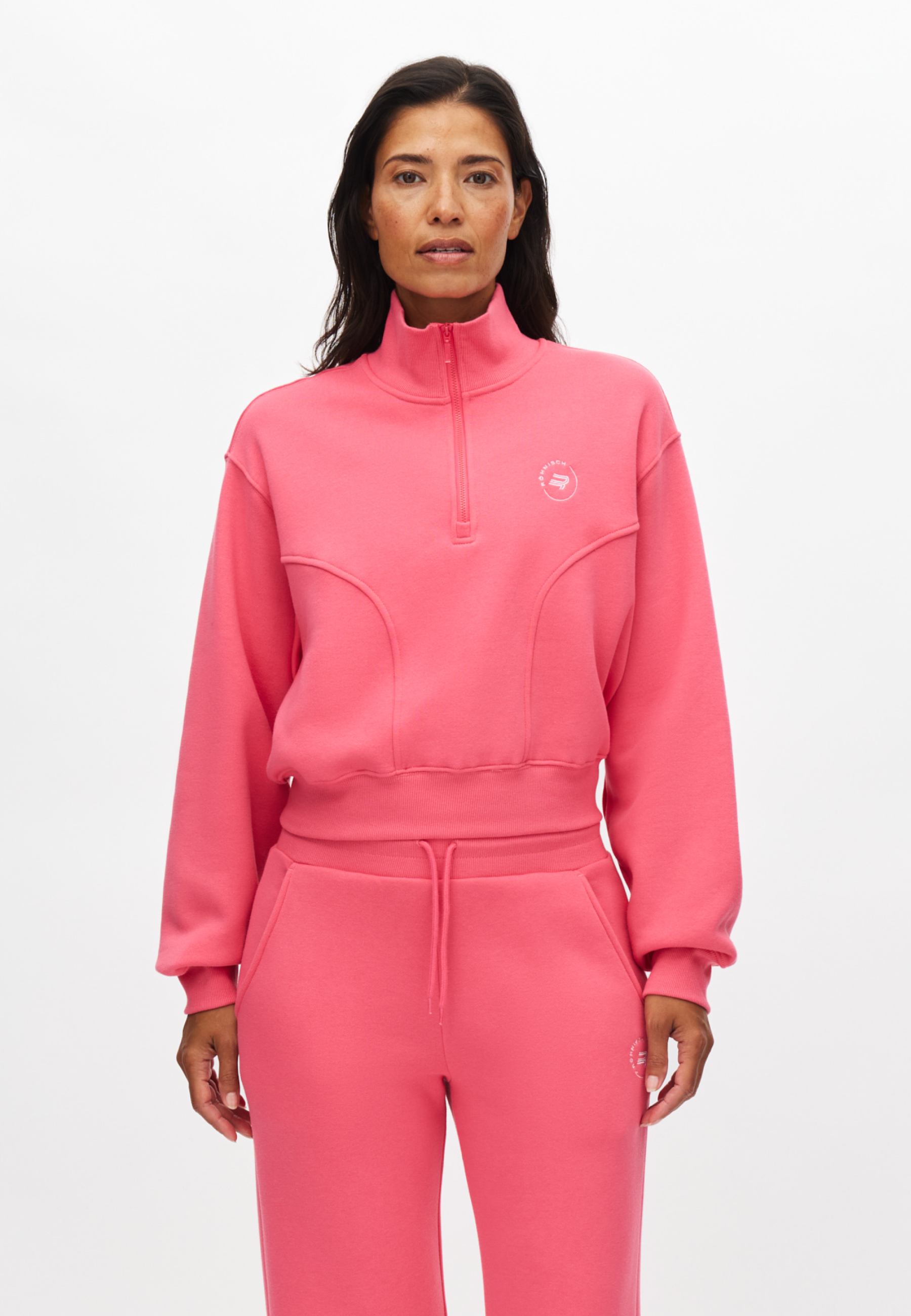 Base Sweat Half Zip - half zip-tröja dam - Röhnisch | Röhnisch